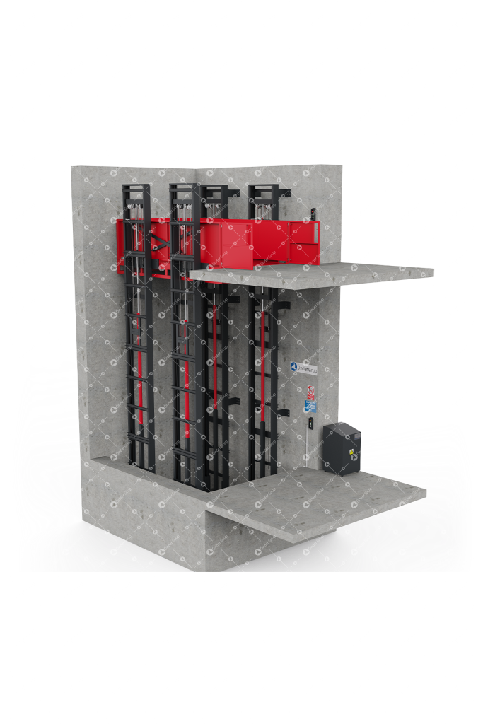 Single Column Goods Lift - Önder Lift