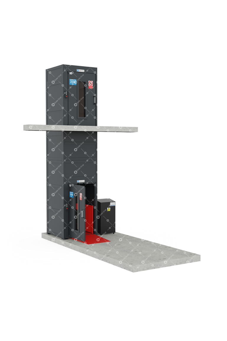 Double Column Goods Lift - Önder Lift